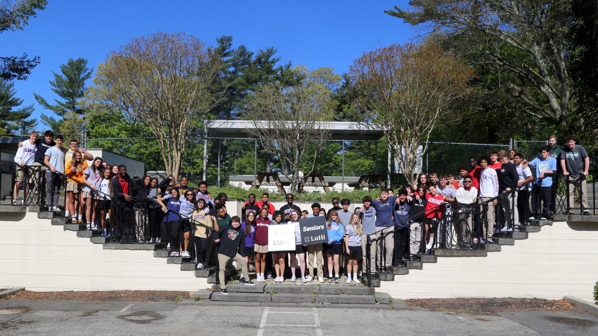 LuHi Seniors Celebrate College Commitment Day | Long Island Lutheran ...